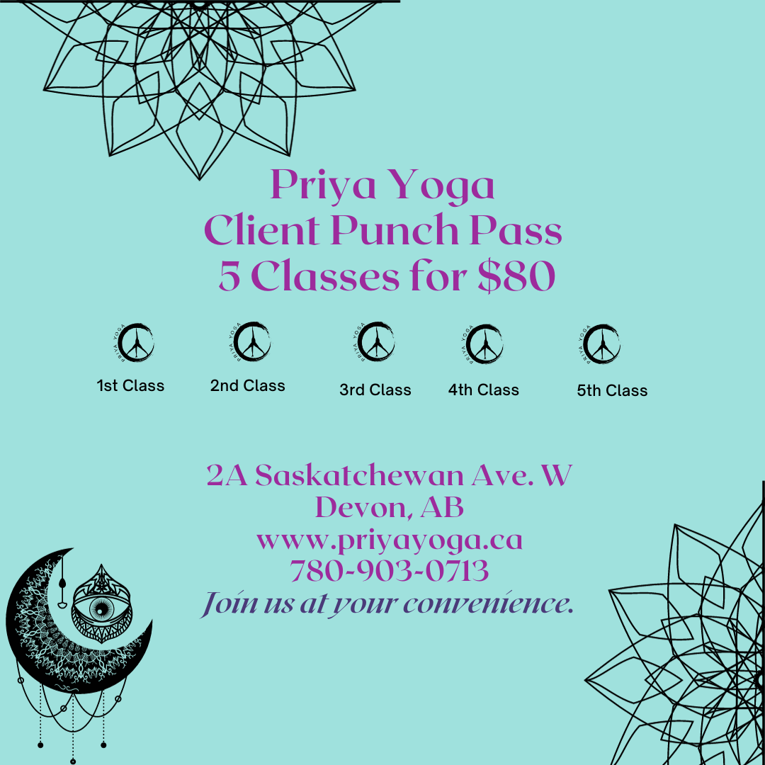 Priya Punch Pass – Priya Yoga
